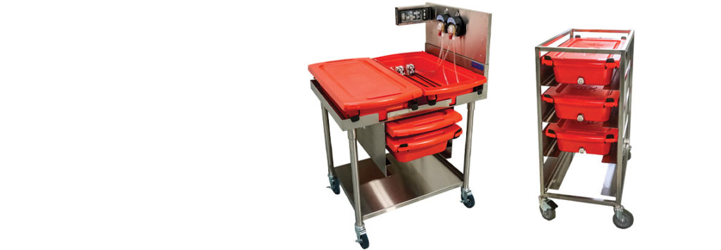 PureSteel XL Transport Container Carts | Pure Processing