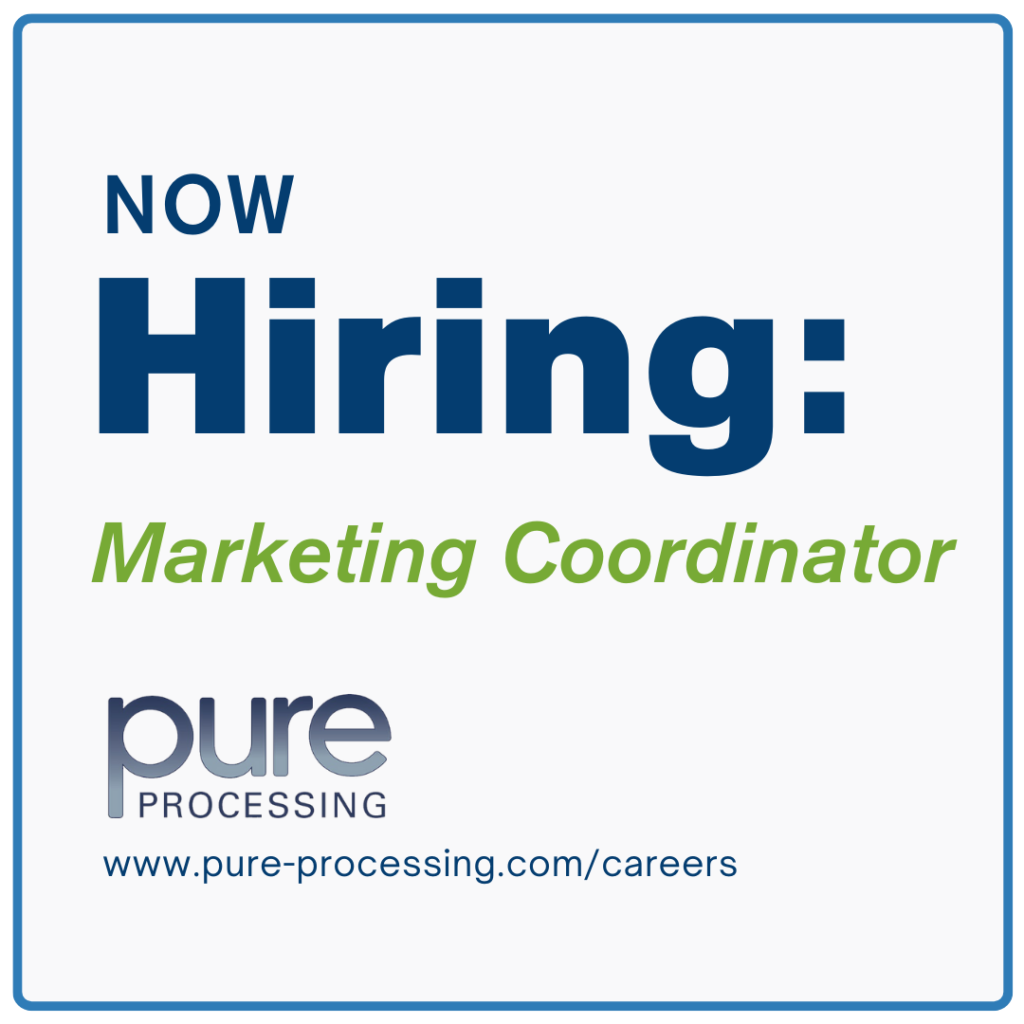 Now Hiring – Website Default Graphic | Pure Processing