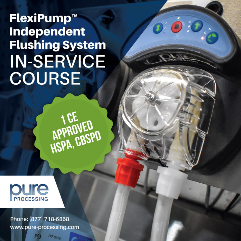 FlexiPump™ Independent Flushing System In-Service Course | Pure Processing
